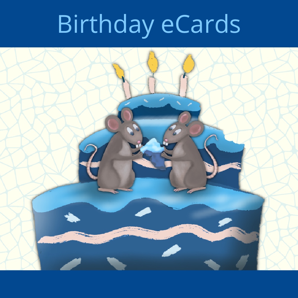 Playful & Original Art Birthday eCards, Fast, No Sign-up or Fee